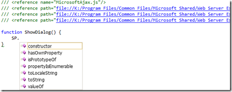 Luis Esteban Valencia - Sharepoint 2010 and .NET Blog: Intellisense in ...